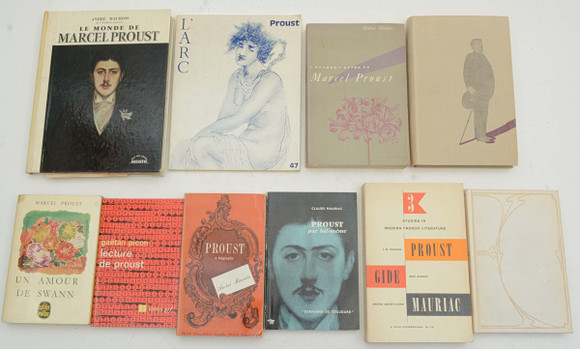 Marcel Proust. Books by and about him. 10 volumes. Books, Maps ...