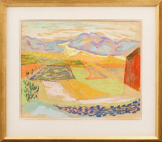 KNUT IRWE. Landskap, pastell, signerad. Konst - Måleri - Auctionet