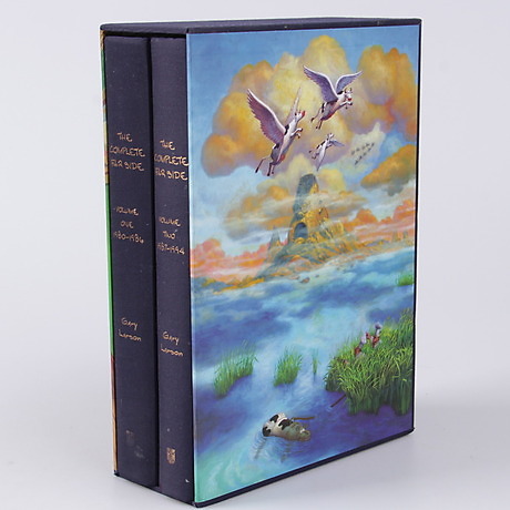 GARY LARSON, "The complete far side", 2 volumes 1980-1994. Books, Maps ...