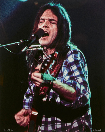 ED FINNELL (USA/SVERIGE, FÖDD 1956). Neil Young, and The Stray Gators ...