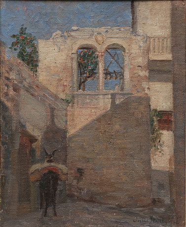 JULIE HULLGREN. OIL on Board, signed, 1914. Art - Paintings - Auctionet