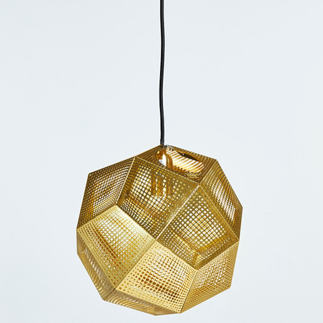 TOM DIXON, "Etch", pendellampa, för Tom Dixon, samtida, mässing ...