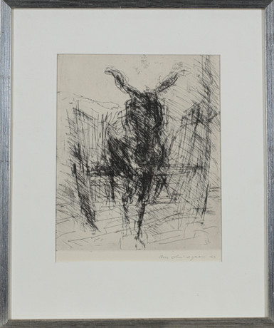 OLLE LINDGREN (1930-2018). Etsning, signerad och daterad 63. Konst ...