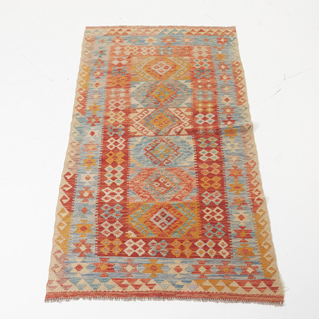 ORIENTMATTA, kelim, Afghanistan, vävd, ca 101x200 cm. Mattor & Textil ...