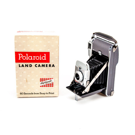 Polaroid land camera 80 "Highlander". Övrigt - Teknika & Nautika ...
