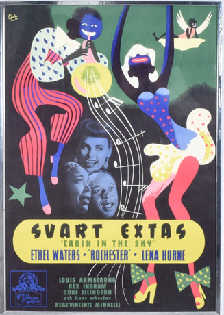 MOVIE POSTER, color lithographic print, "black ecstasy". Art - Other ...