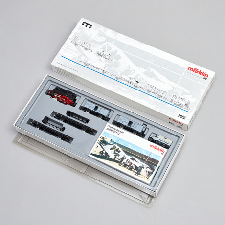 MÄRKLIN. Set 2866, flygtransport, 6 delar, "Junkers Flugzeug Transport ...