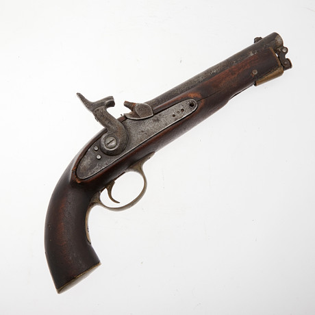 Muzzle-Loading Pistol, Tower, 2. Half of the 19th century. Weapons ...