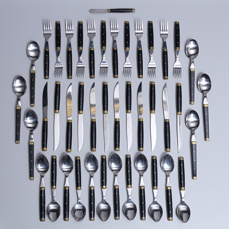 BESTICK, 43 delar, Melron, Frankrike. Silver & Metall - Övriga ...