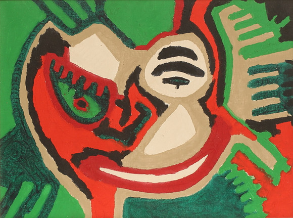 BIRGER WULFFELD. Oil on Board, "Sunny", signed and dated on verso. Art ...