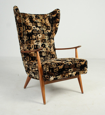 Wingsback - Stol/Wing Stol 1950-talet. Möbler - Fåtöljer & Stolar ...