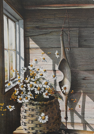 NILS ERIK JOHANSSON. Lithography, Lugnet, Signed, numbered 37/190. Art ...