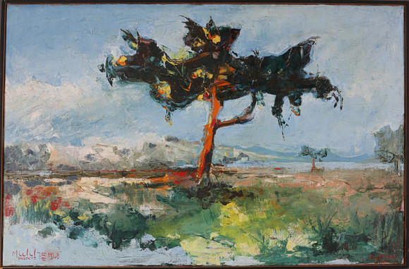 MICHEL JANKOWITZ. "Ensamhet ", efter jordbävning i Bajja Luka 1969 26 ...