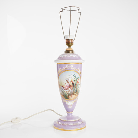 TABLE LAMP with stork motif, 19th century. Lighting & Lamps - Table ...