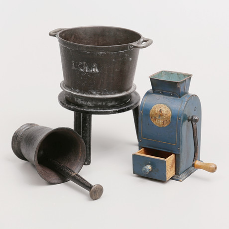 CAST IRON OBJECTS, 20th century. Silver & Metals - Other metals - Auctionet
