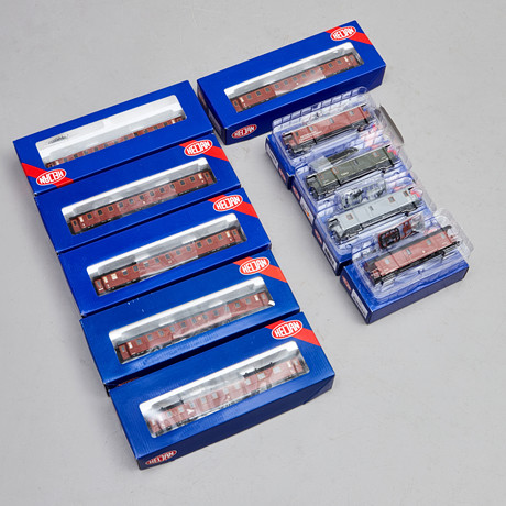 THE HELJAN. Carts, 10 pcs, 7002, 7007, 7012, 7014, 7026, 7030, 7080 ...