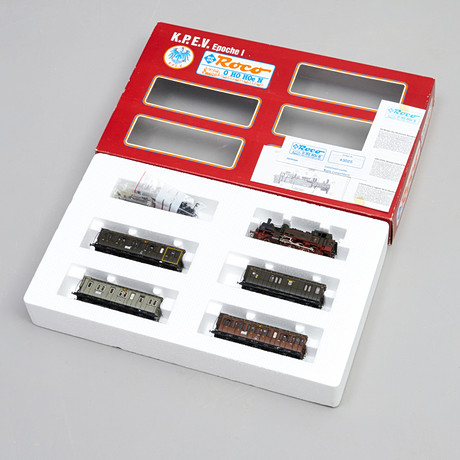 ROCO TRAIN SET 43025 KPEV Epoch I, H0. Royal Prussian State Railways ...