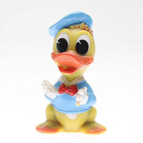 PIPLEKSAK, gummi, Kalle Anka, Walt Disney Produtions, Italien, 1960-tal ...
