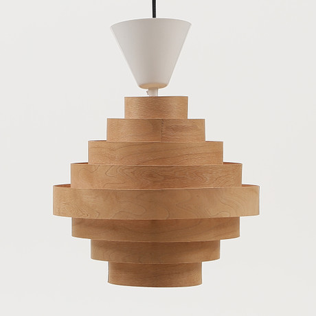 TAKLAMPA, trä, 1900-tal. Belysning & Lampor - Taklampor - Auctionet