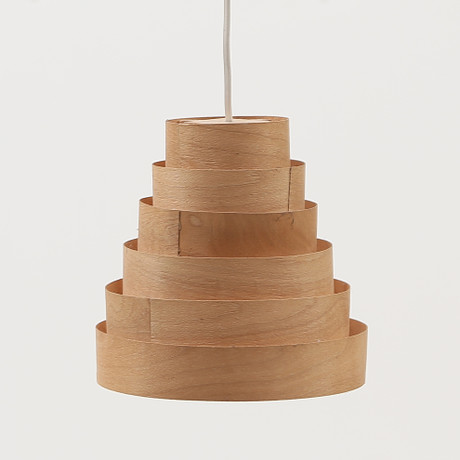 TAKLAMPA, trä, 1900-tal. Belysning & Lampor - Taklampor - Auctionet