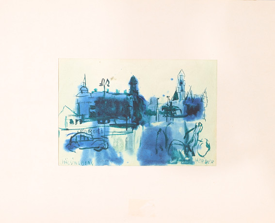 LARS HERDER. Drawings, 13 unframed. Art - Drawings - Auctionet