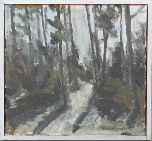 ROLAND LINDBERG. oil on canvas, signed. Art - Paintings - Auctionet