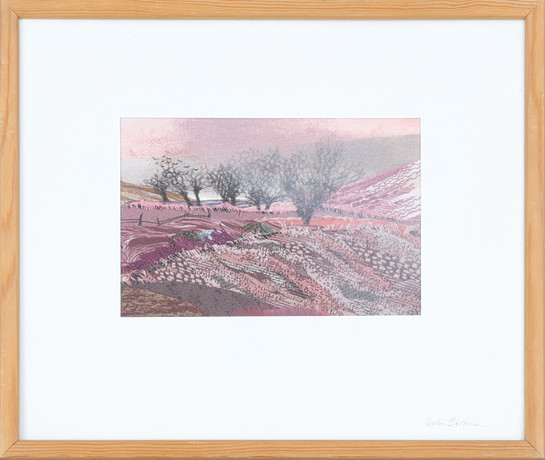 BODIL BECKMAN. Painting, application on textile, signed. Art ...