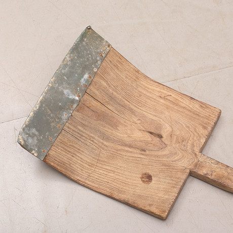 SPADE, wood with metal blade, commoner, 19th century. Folk art - Tools ...
