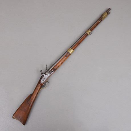 Flint lock rifle, m/1826-38 for field hunters, Sweden. Weapons ...