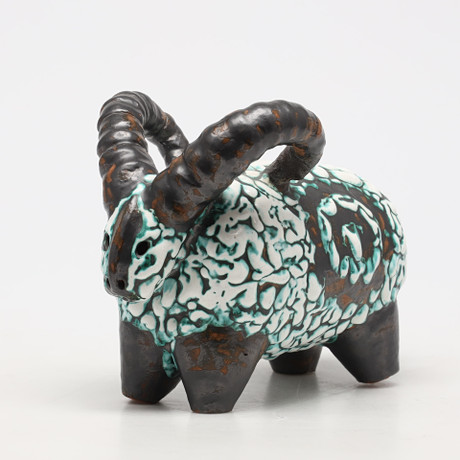 FIGUR, lergods 'Gumse'. Keramik & Porslin - Europeiskt - Auctionet