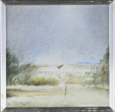 OLLE LINDGREN. Olja på pannå, fåglar, signerad, OL. Konst - Måleri ...