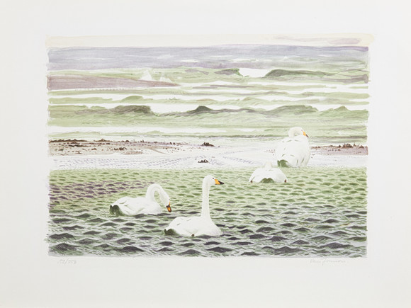 LARS JONSSON (FÖDD 1952). color lithograph, signed Lars Jonsson ...