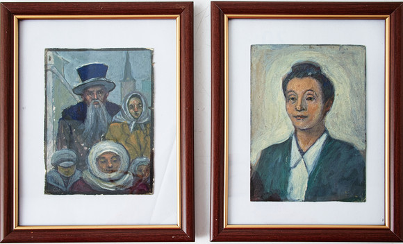 EDUARD KUTSAR (ESTLAND 1902-1970). Figurscen, porträtt ...