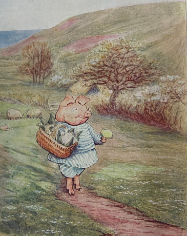 BEATRIX POTTER. The Tale of Pig Robinson, 1930. Books, Maps ...