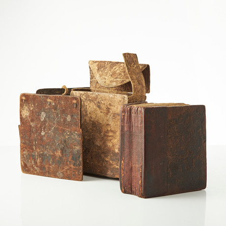 COPTIC MANUSCRIPT IN LEATHER CASE. Books, Maps & Manuscripts - Books ...