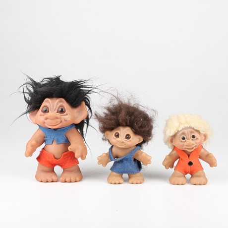 THOMAS DAM. Troll, 3 stycken varav två märkta. Leksaker - Leksaker ...