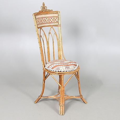 ROTTING CHAIR, first half of the 20th century. Furniture - Armchairs ...