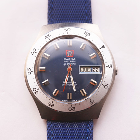 OMEGA ELECTRIC WRISTWATCH MODEL F-300 STEEL CASE. Clocks & Watches ...