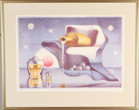 ERIK OLSON. "The Wanderer Finds a Source", Composition, color ...