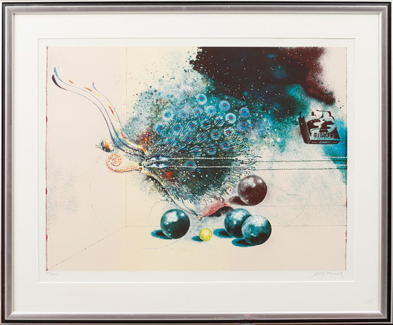 ARDY STRÜWER. Color lithograph, signed and numbered 91/200. Art ...