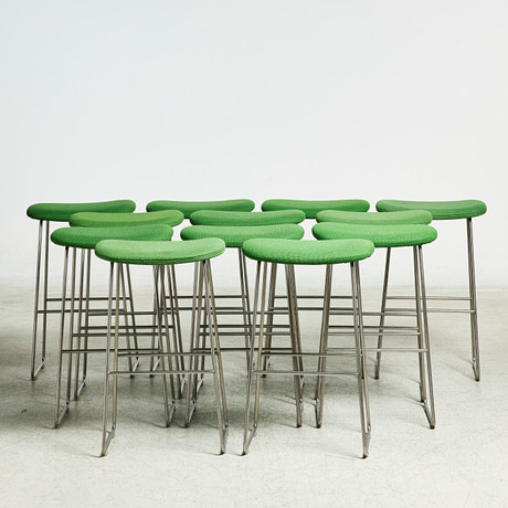 JASPER MORRISON. Stools/barstools, 12 pcs., "Morrison Stool ...