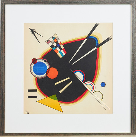 WASSILY KANDINSKY. After. Composition, color lithograph from 1953, from ...
