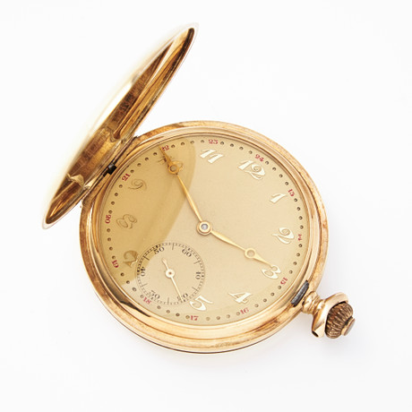 FICKUR, 1900-talets första hälft, 14 k guld. Klockor & Ur - Fickur ...