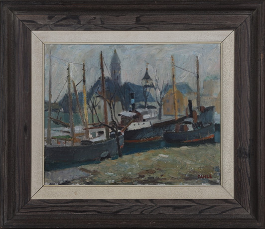 GUSTAF ADOLF FAHLE. oil on canvas, signed and dated 1947 on verso. Art ...