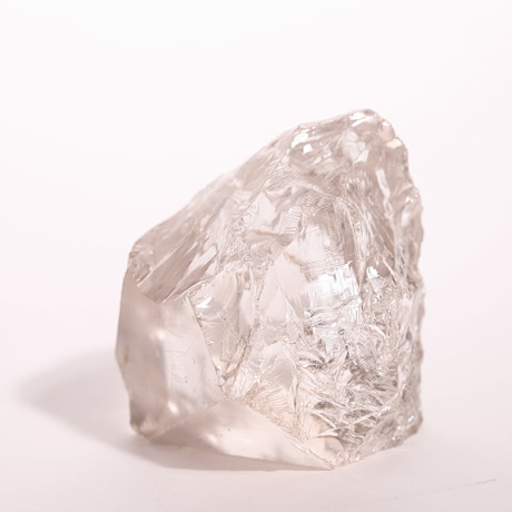 PAPERWEIGHT IN NATURAL QUARTZ. Glass - Utility glass - Auctionet