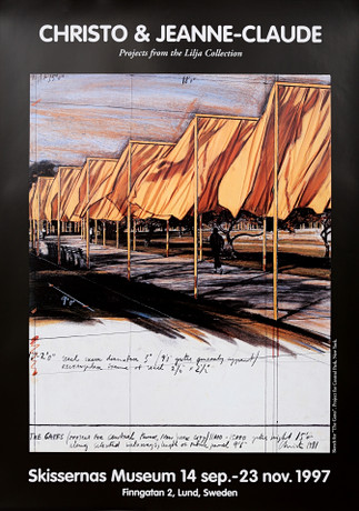POSTER, Christo&Jeanne-Christo, Museum of Sketches 1997, lithographic ...