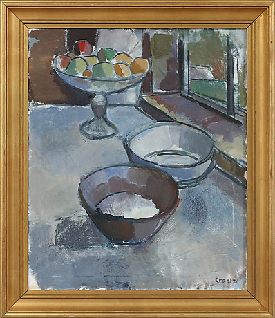 BENGT CRANTZ. Still life, oil on canvas, sign. Art - Paintings - Auctionet