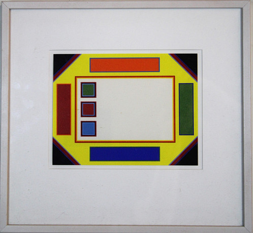 PETER FREUDENTHAL, serigrafi, signerad och daterad a tergo -81. Konst ...