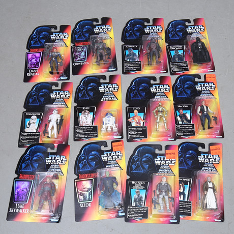 STAR WARS KNOWS 12 figures in original packaging. Toys - Toys - Auctionet