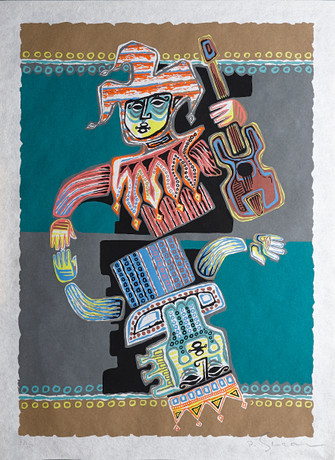 PINCHAS SHAAR. "Harlequin". Arte - Obra gráfica - Auctionet